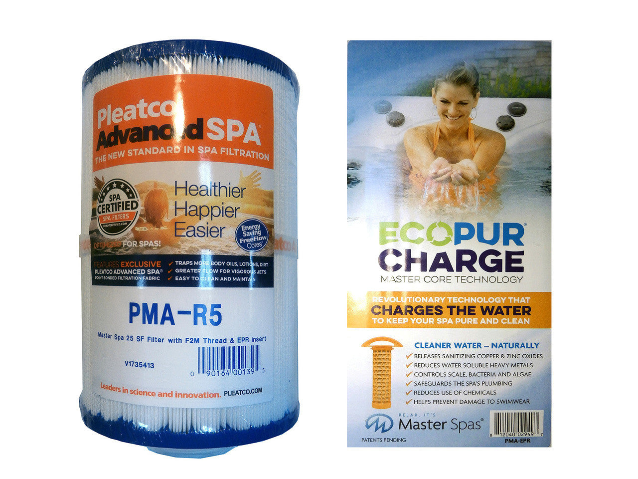 Getaway Spa Eco Pur Charge Filter Set(FILTER AND ECOPUR CHARGE ...